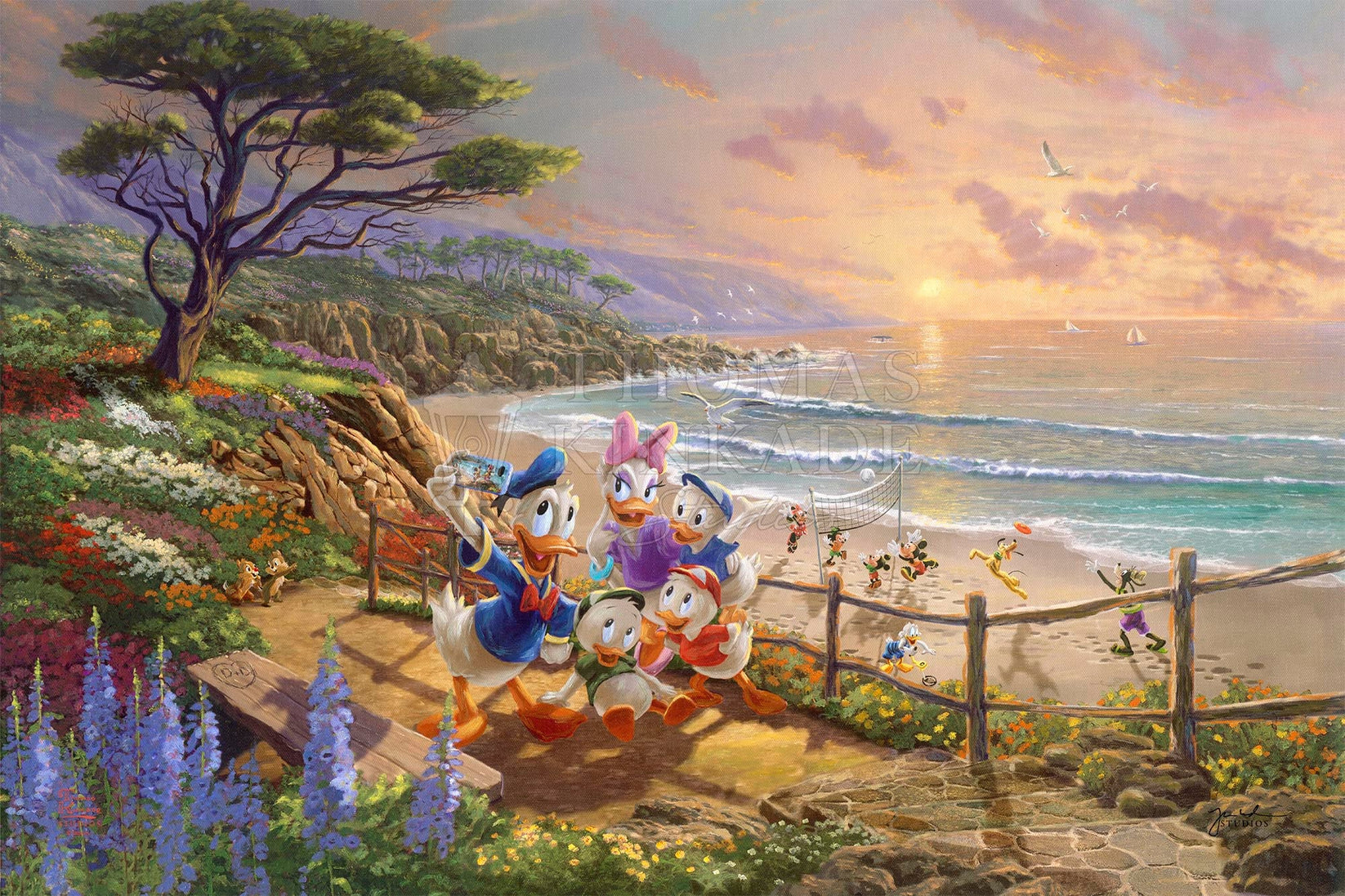Disney Donald and Daisy - A Duck Day Afternoon - Limited Edition Paper ...