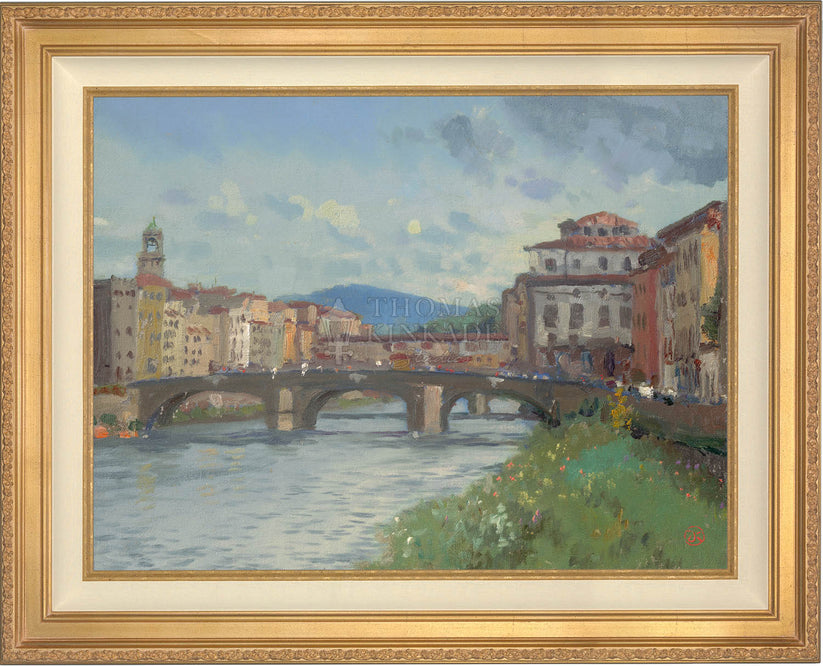 Florence, River Alba - Limited Edition Canvas – Thomas Kinkade Studios