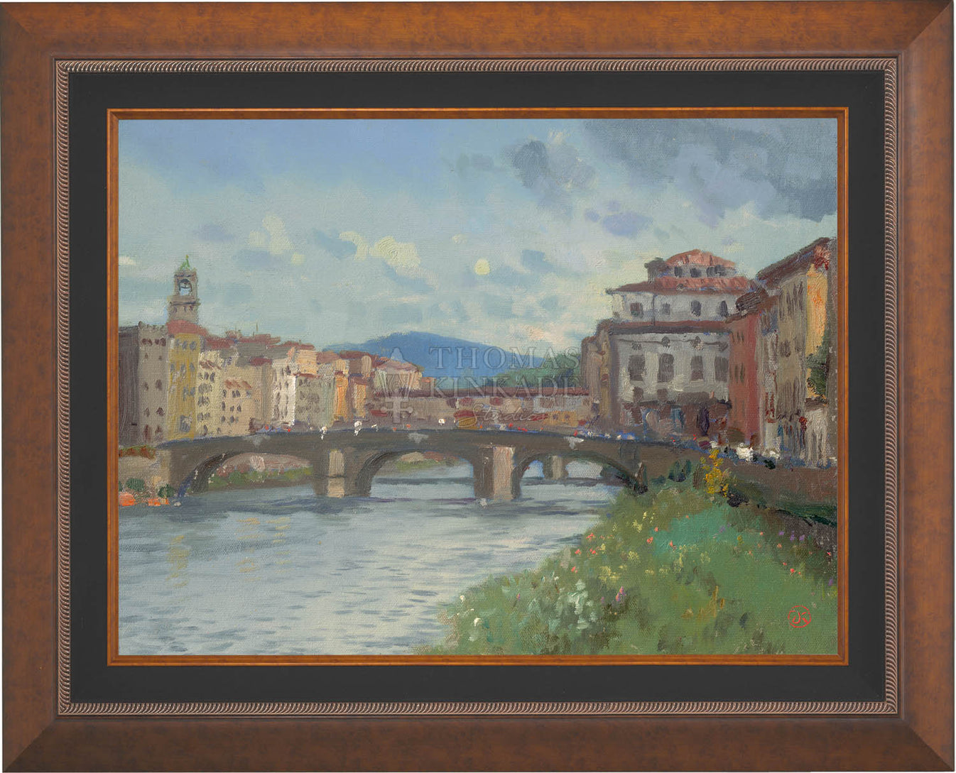 Florence, River Alba - Limited Edition Canvas – Thomas Kinkade Studios