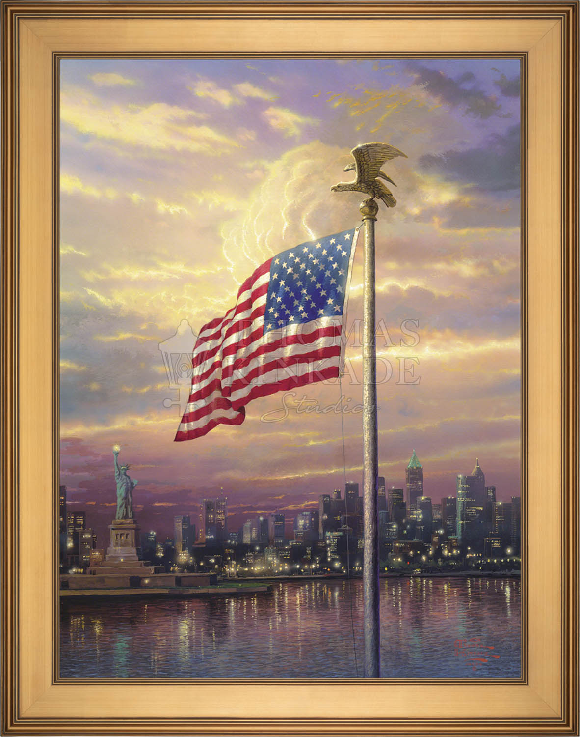The Light of Freedom - Limited Edition Canvas – Thomas Kinkade Studios