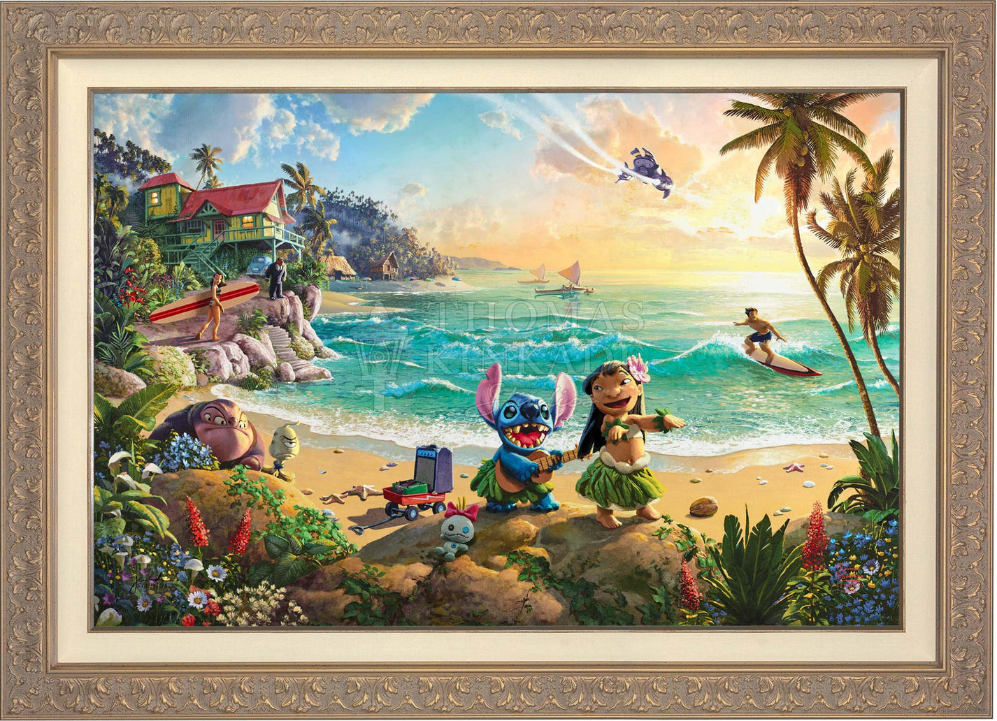 Disney Lilo & Stitch - Limited Edition Canvas – Thomas Kinkade Studios