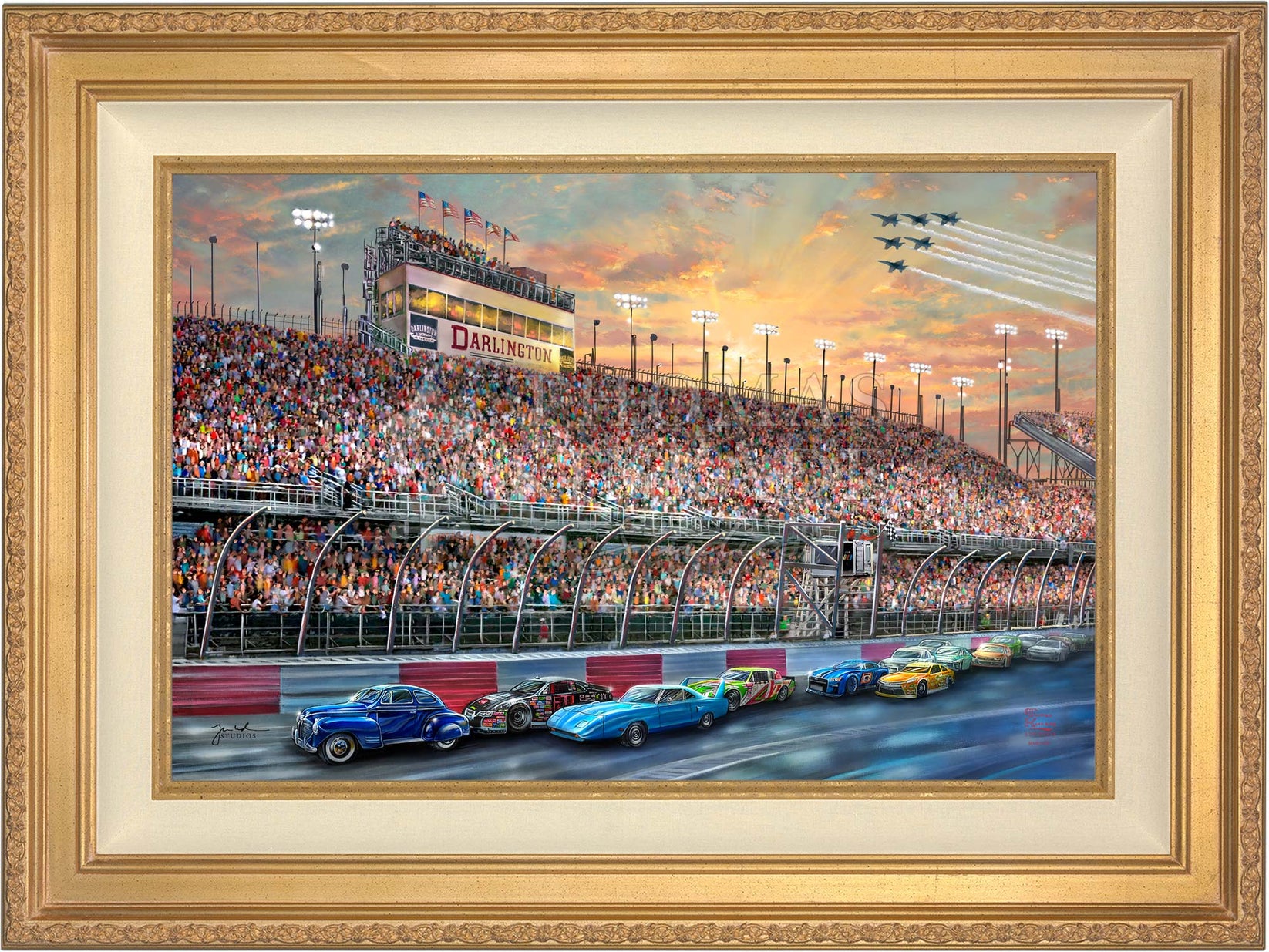 75 Years of NASCAR® - Limited Edition Canvas – Thomas Kinkade Studios