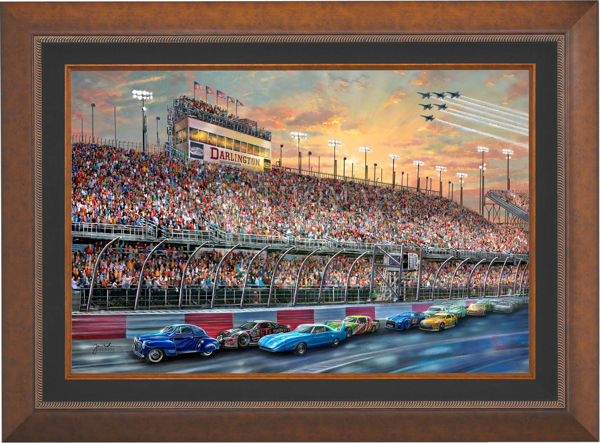75 Years of NASCAR® - Limited Edition Canvas – Thomas Kinkade Studios