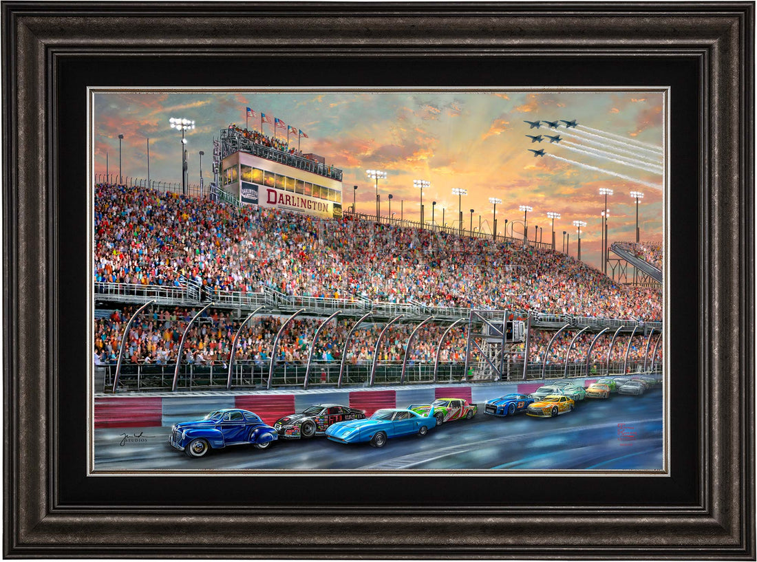 75 Years of NASCAR® - Limited Edition Canvas – Thomas Kinkade Studios