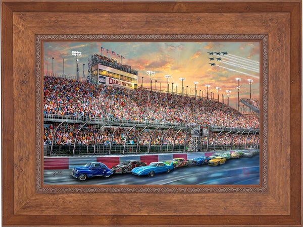 75 Years of NASCAR® - Limited Edition Canvas – Thomas Kinkade Studios