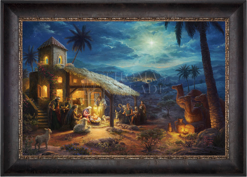 The Nativity - Limited Edition Canvas – Thomas Kinkade Studios