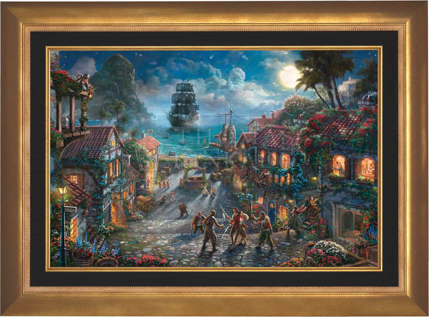 Disney Pirates of the Caribbean - Jewel Edition Art – Thomas Kinkade ...