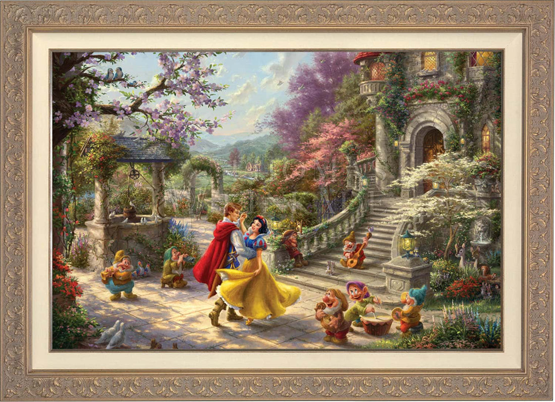 Disney Snow White Art | Jewel Edition Canvas | Colorful Princess Story ...