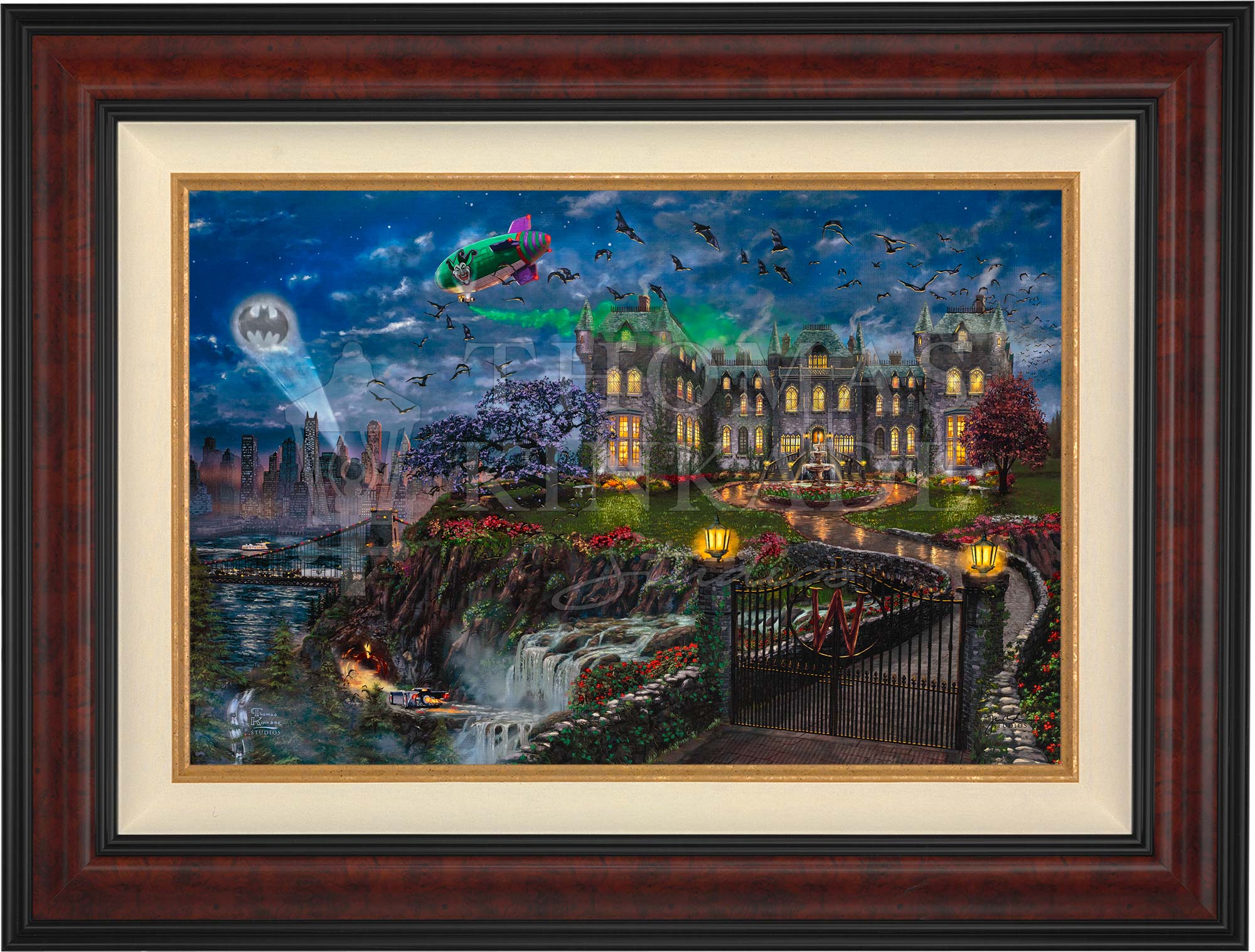Wayne Manor™ - Limited Edition Canvas – Thomas Kinkade Studios