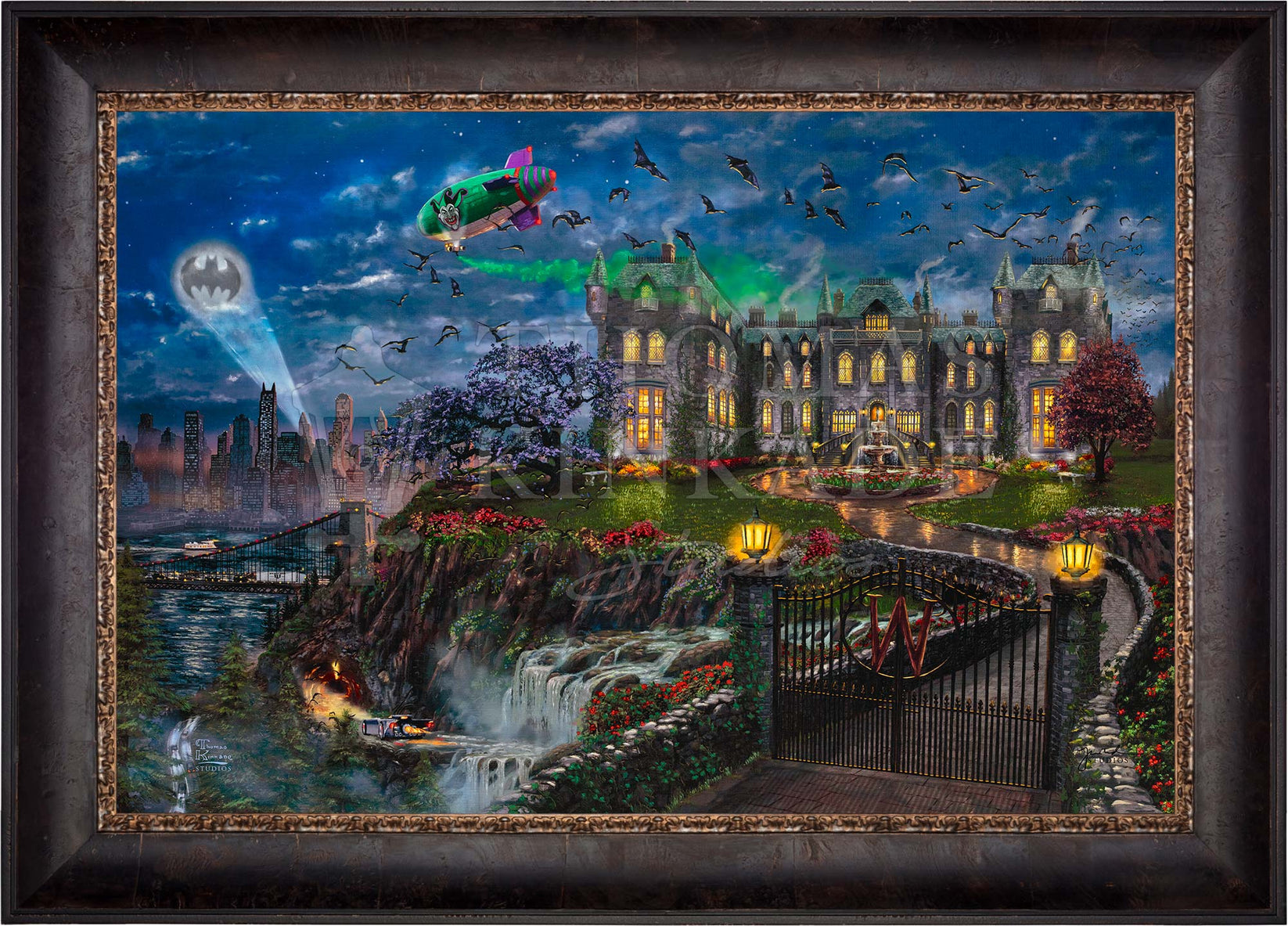 Wayne Manor™ - Limited Edition Canvas – Thomas Kinkade Studios
