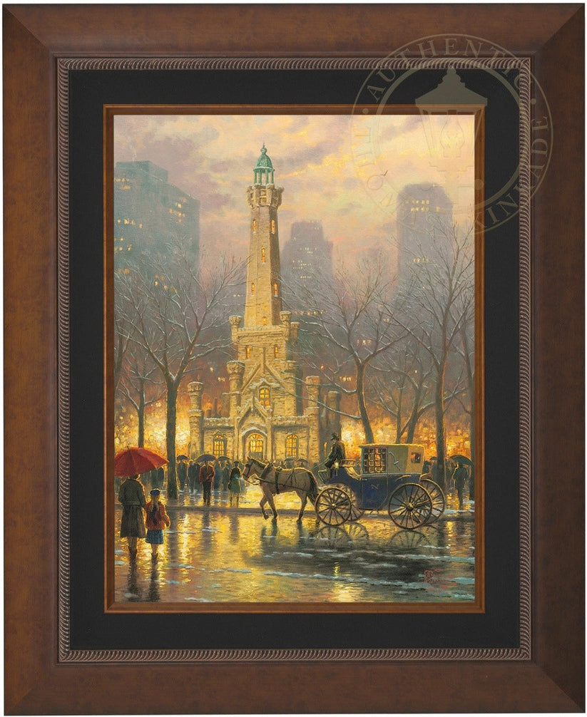 Chicago, Winter at the Water Tower - Limited Edition Canvas – Thomas ...