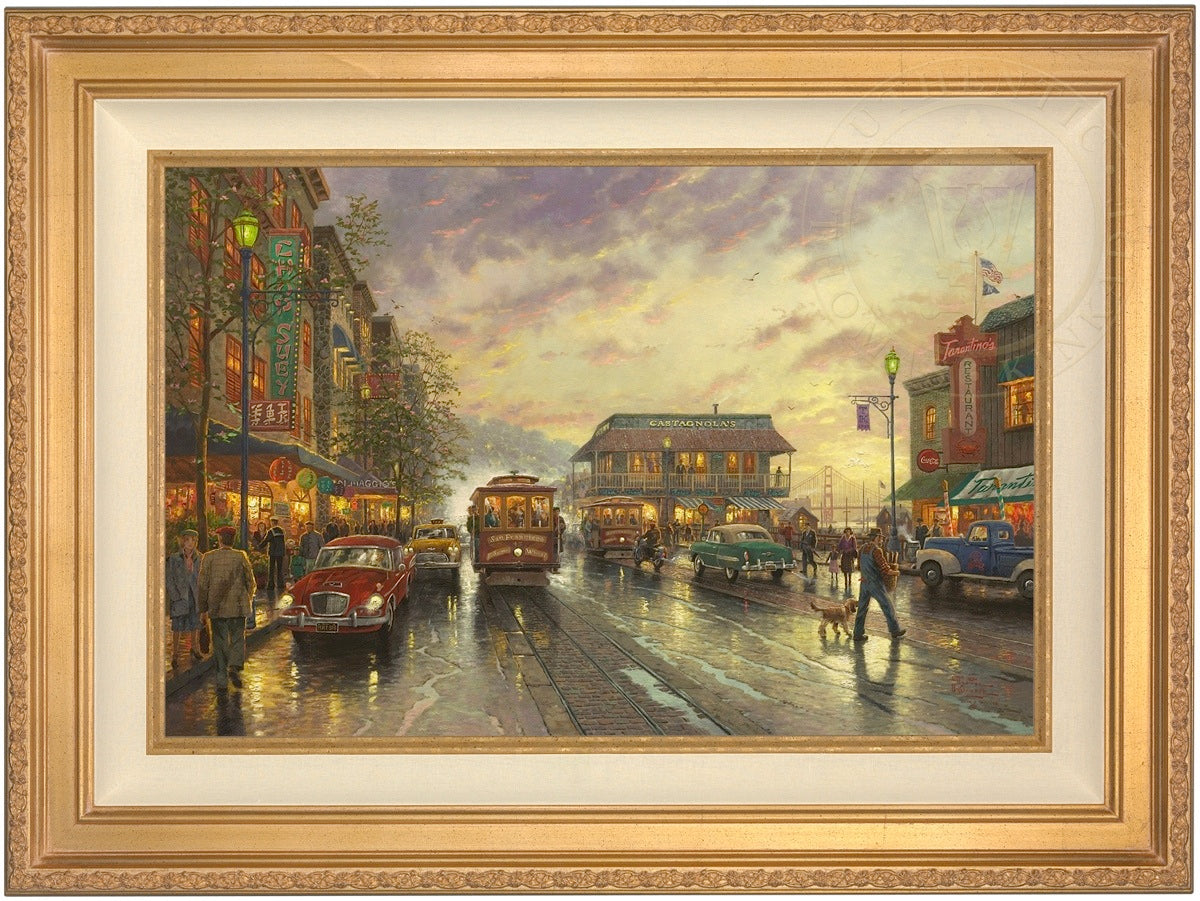 City by the Bay - Limited Edition Canvas – Thomas Kinkade Studios