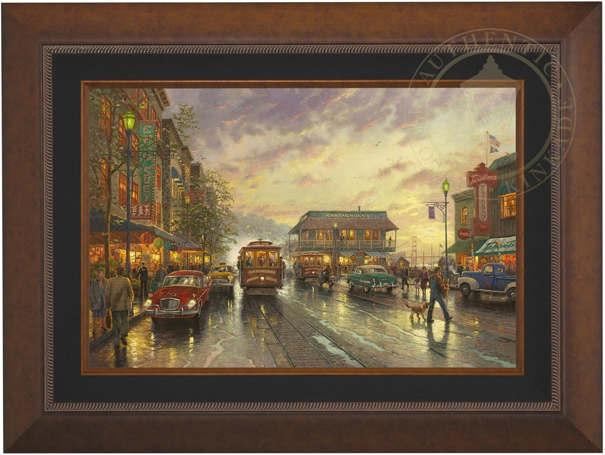 City by the Bay - Limited Edition Canvas – Thomas Kinkade Studios