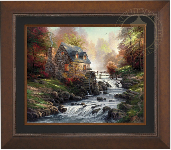 Cobblestone Mill - Limited Edition Canvas – Thomas Kinkade Studios