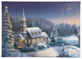 The Church Yard - 10" x 14" Gallery Wrapped Canvas – Thomas Kinkade Studios