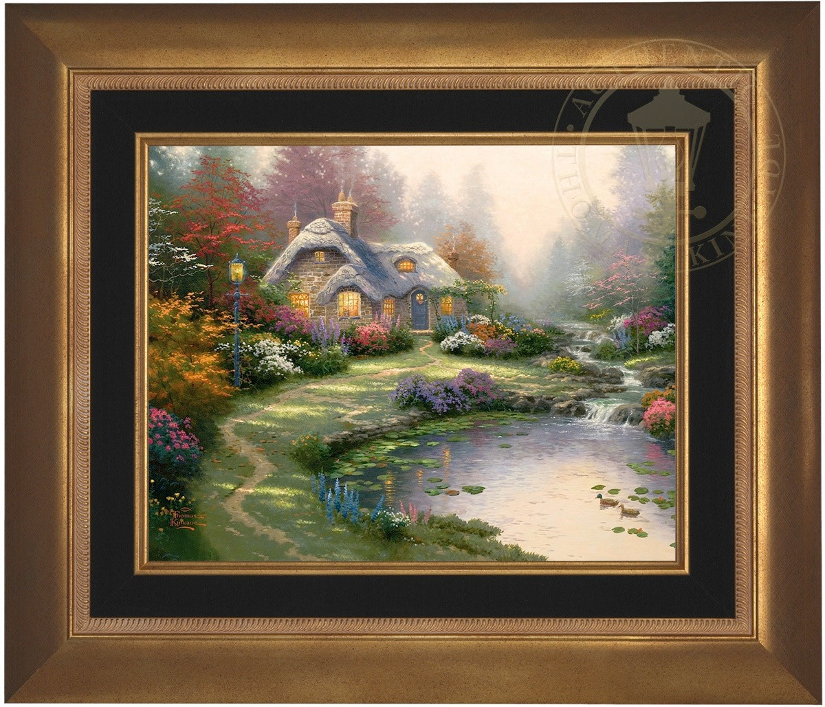 Everett's Cottage - Limited Edition Canvas – Thomas Kinkade Studios
