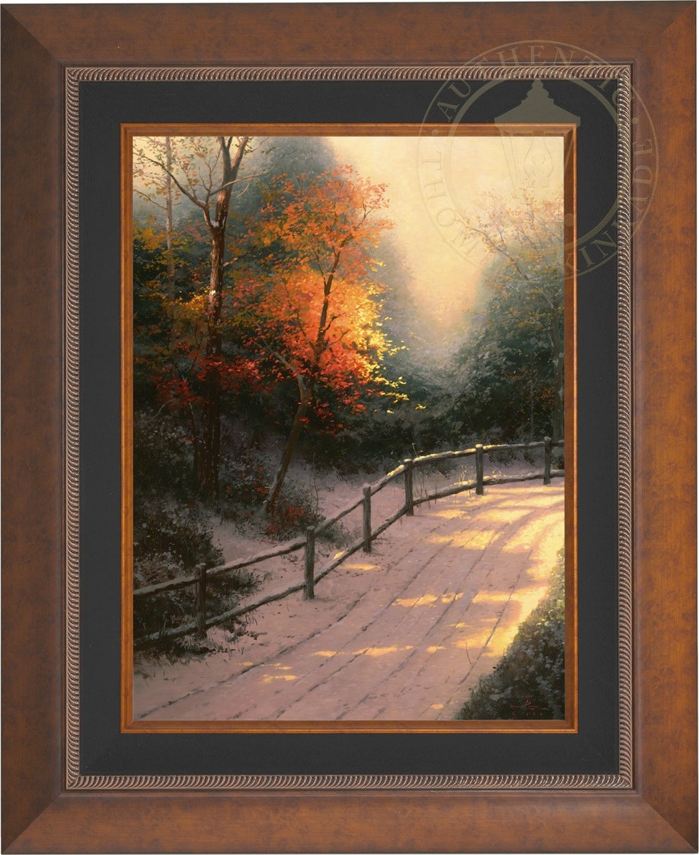 First Snow - Limited Edition Canvas – Thomas Kinkade Studios