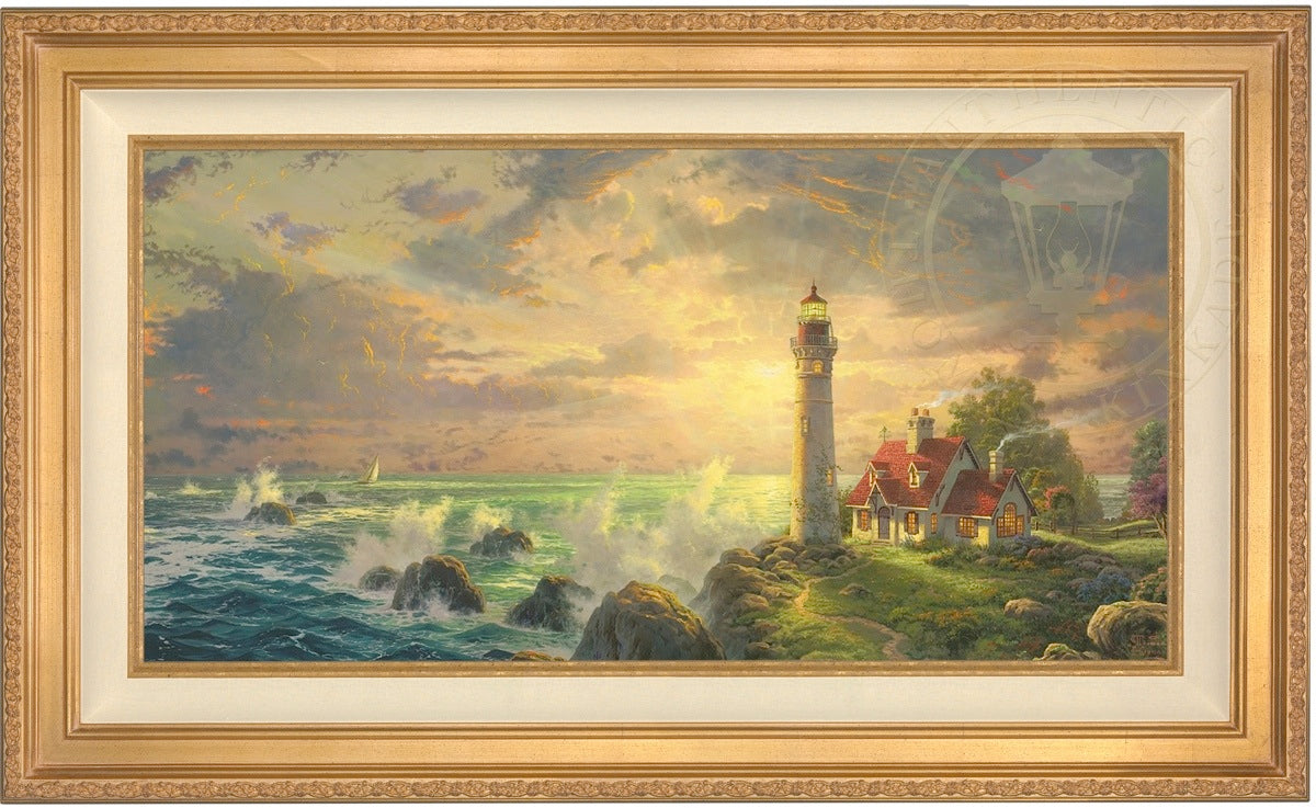The Guiding Light - Limited Edition Canvas – Thomas Kinkade Studios