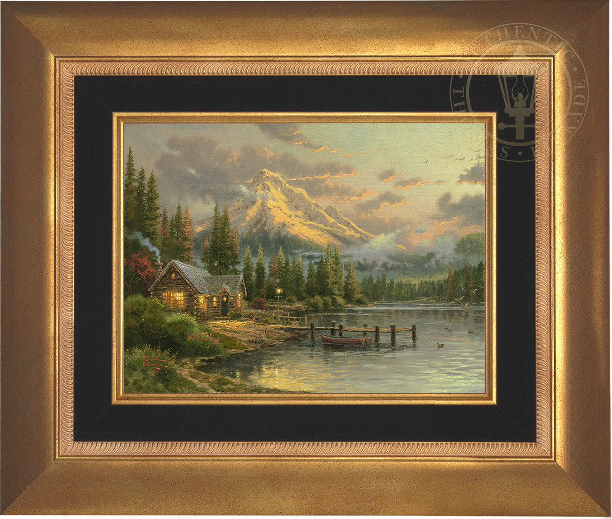 Lakeside Hideaway - Limited Edition Canvas – Thomas Kinkade Studios