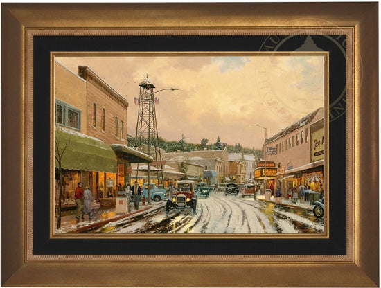 Main Street Matinee - Limited Edition Canvas – Thomas Kinkade Studios