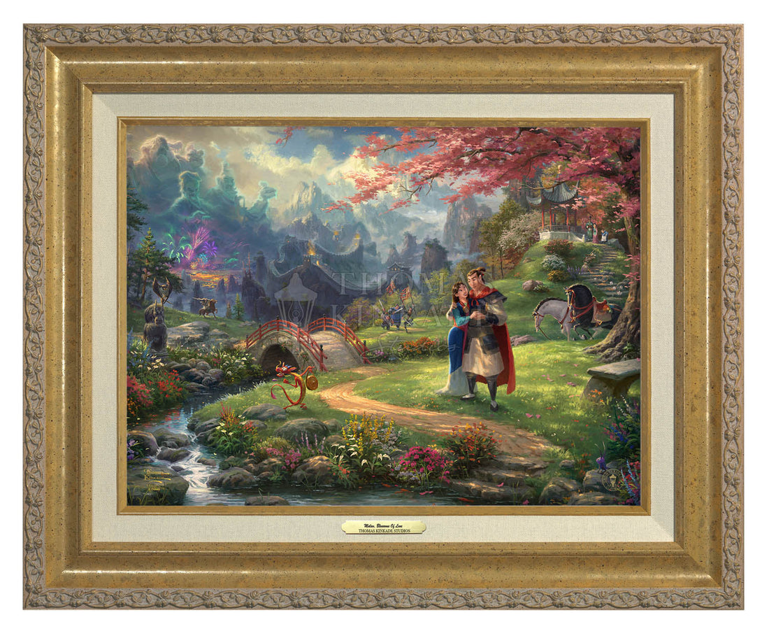 Disney Mulan Blossoms of Love - Canvas Classics – Thomas Kinkade Studios