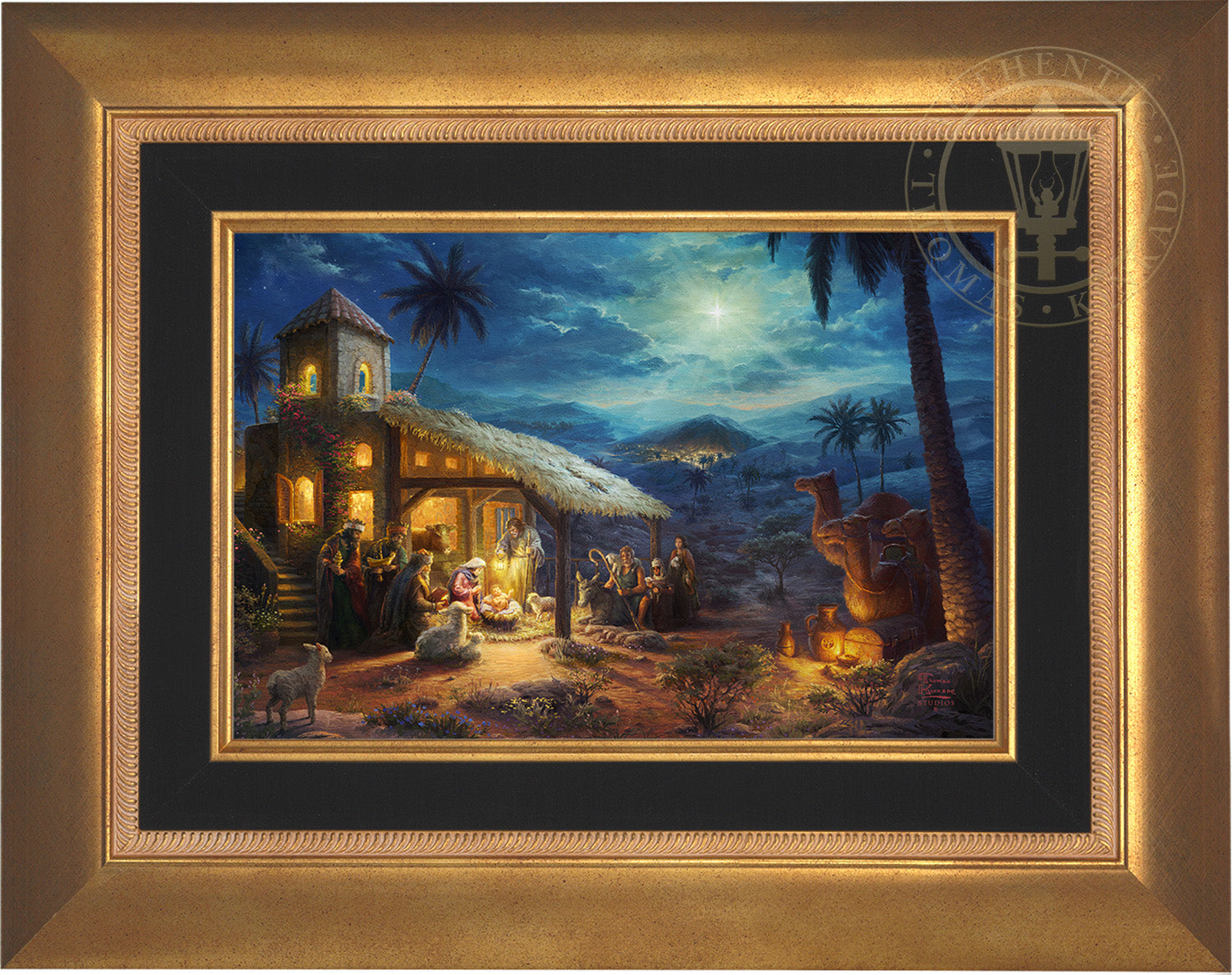 The Nativity - Limited Edition Canvas – Thomas Kinkade Studios