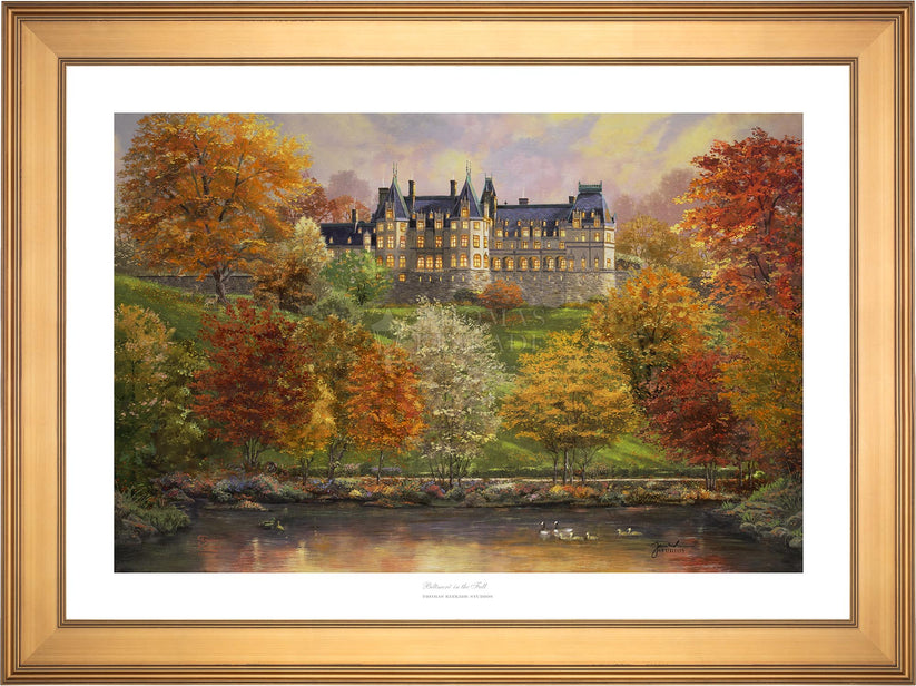 Biltmore® in the Fall - Limited Edition Paper – Thomas Kinkade Studios