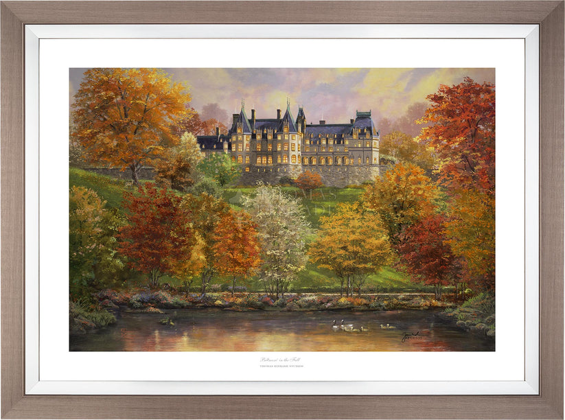 Biltmore® in the Fall - Limited Edition Paper – Thomas Kinkade Studios