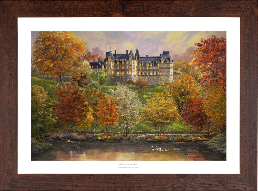 Biltmore® in the Fall - Limited Edition Paper – Thomas Kinkade Studios