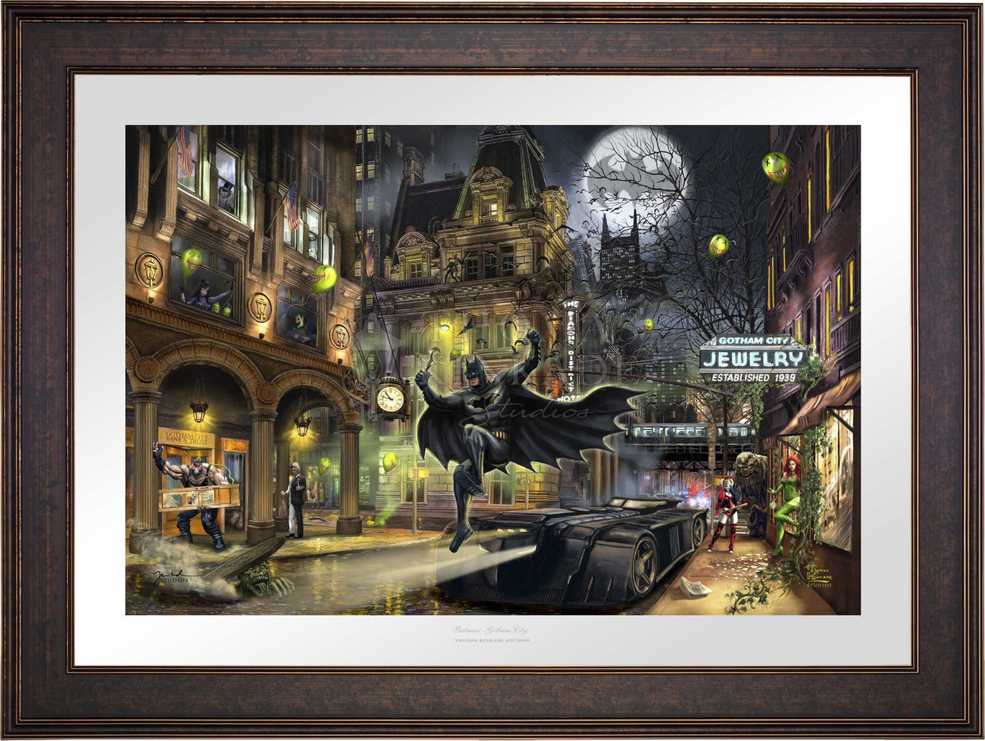 Batman™ Gotham City™ - Limited Edition Paper – Thomas Kinkade Studios