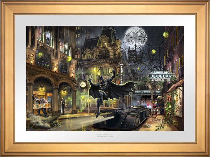 Batman™ Gotham City™ - Limited Edition Paper – Thomas Kinkade Studios