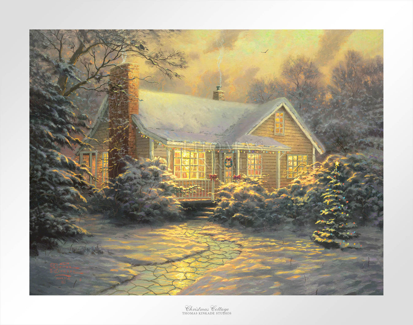 Christmas Cottage (Movie Release) - Limited Edition Paper – Thomas ...