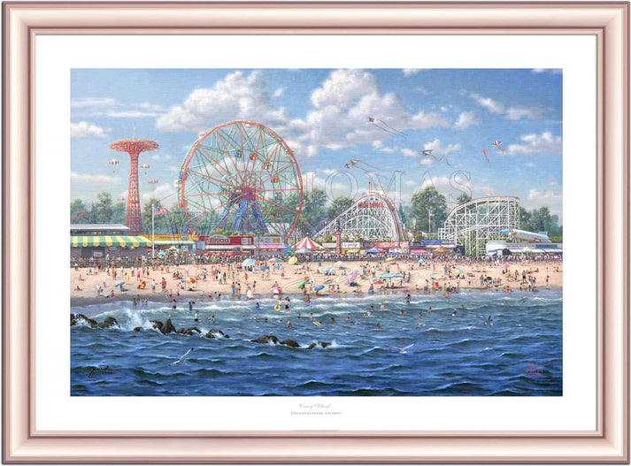 Coney Island - Limited Edition Paper – Thomas Kinkade Studios