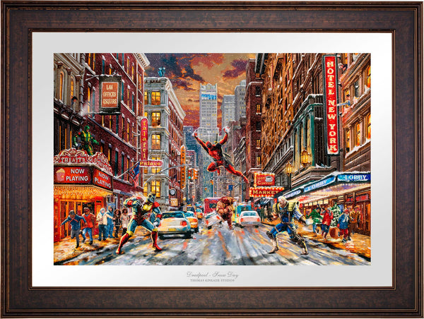 Deadpool - Snow Day - Limited Edition Paper – Thomas Kinkade Studios