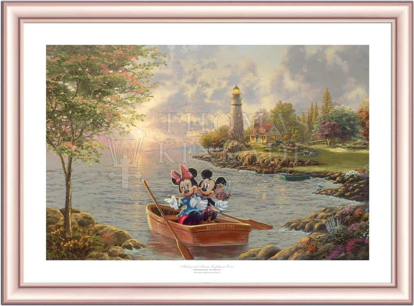 Disney Mickey and Minnie Lighthouse Cove - Limited Edition Paper ...
