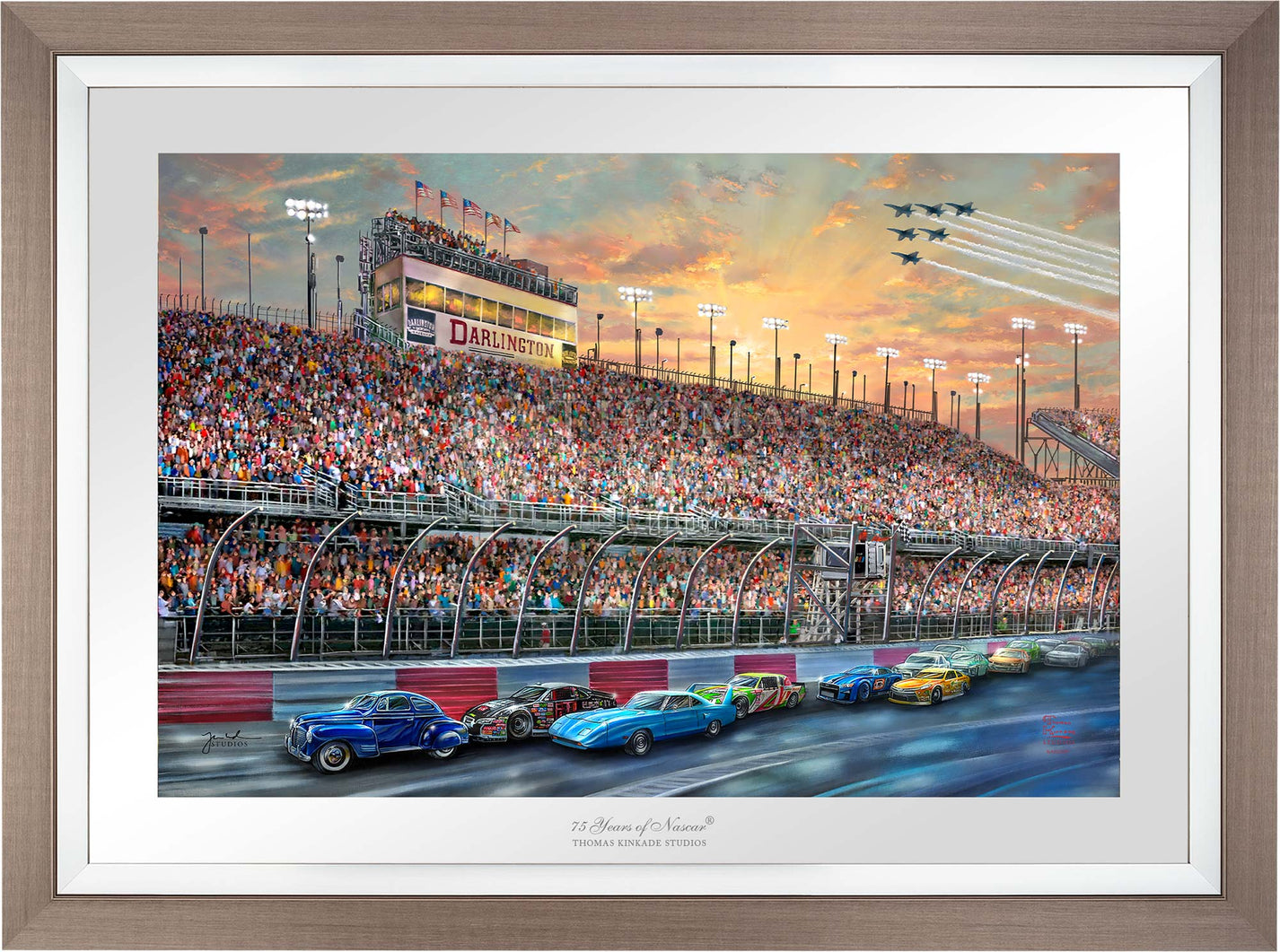 75 Years of NASCAR® - Limited Edition Paper – Thomas Kinkade Studios
