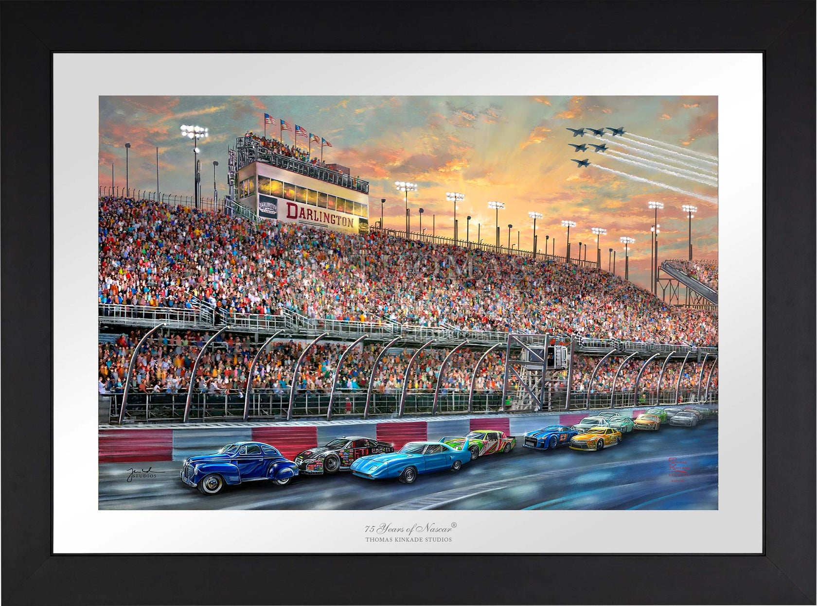 75 Years of NASCAR® - Limited Edition Paper – Thomas Kinkade Studios