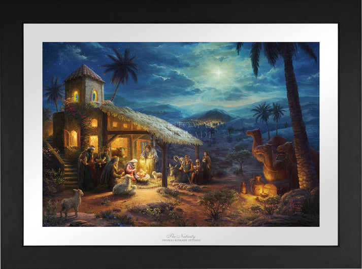 The Nativity - Limited Edition Paper – Thomas Kinkade Studios
