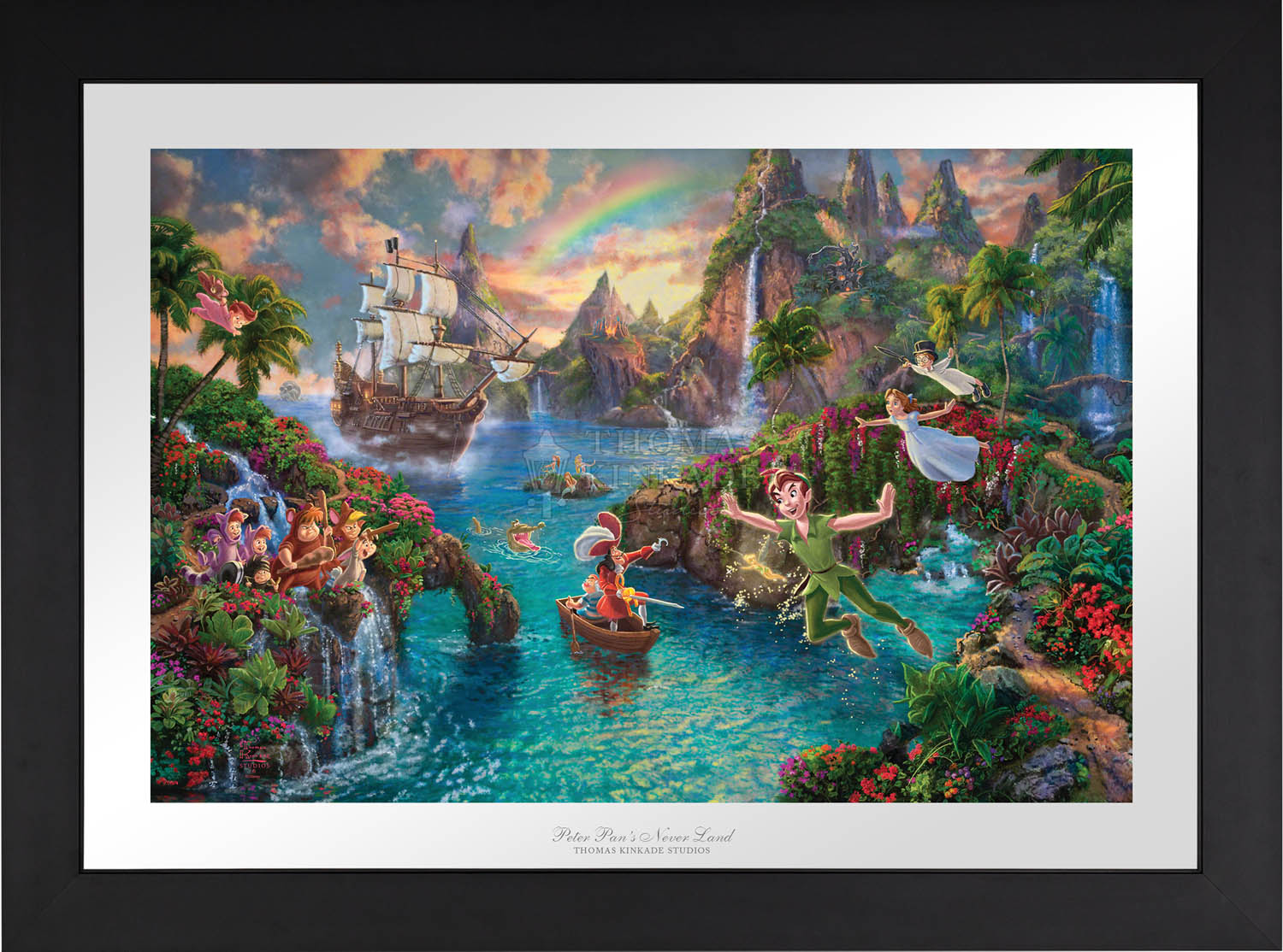 Thomas Kinkade Disney Peter Pan