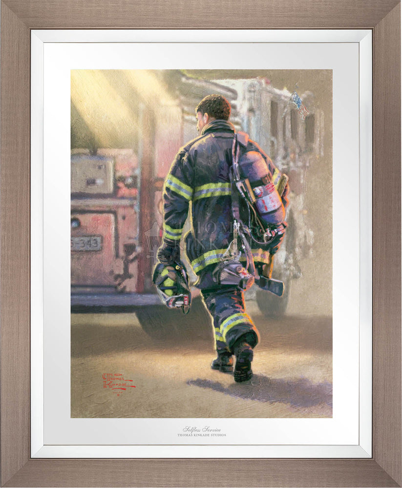 Selfless Service - Limited Edition Paper – Thomas Kinkade Studios