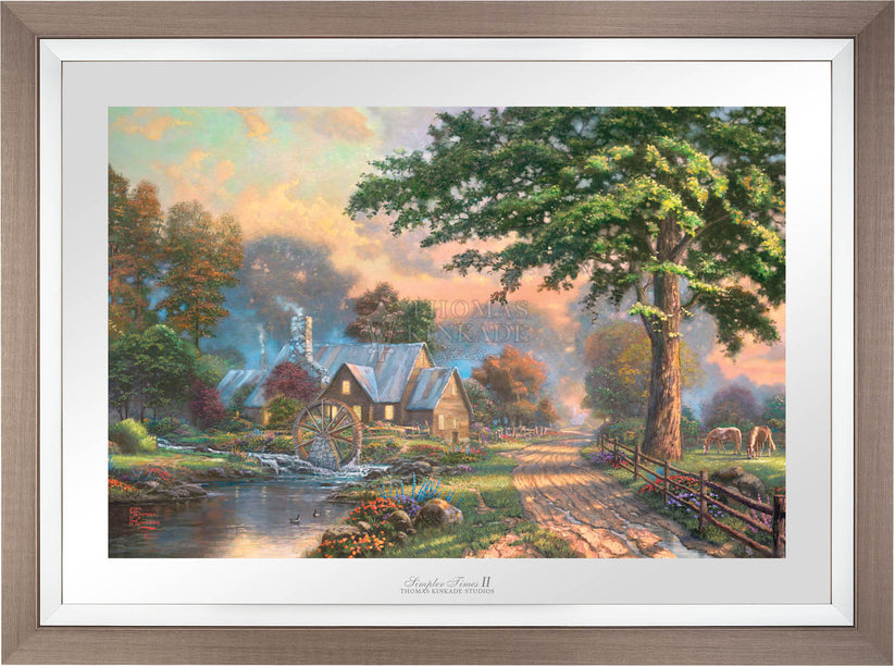 Simpler Times II - Limited Edition Paper – Thomas Kinkade Studios