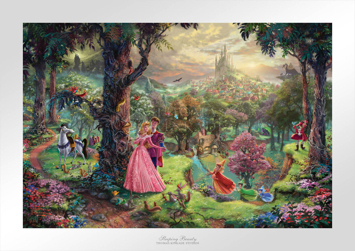 Disney Sleeping Beauty - Limited Edition Paper – Thomas Kinkade Studios