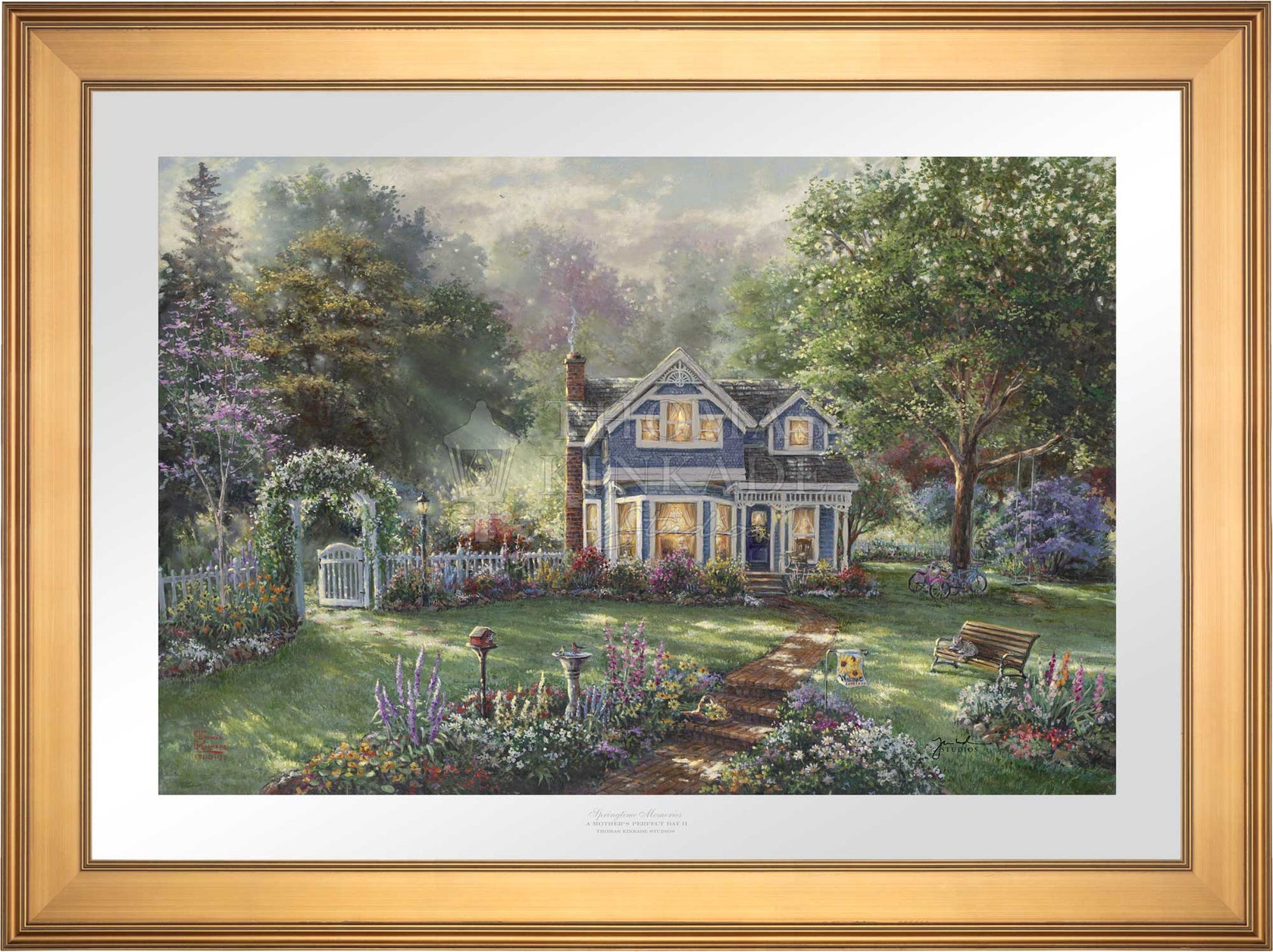 Springtime Memories - Limited Edition Paper – Thomas Kinkade Studios