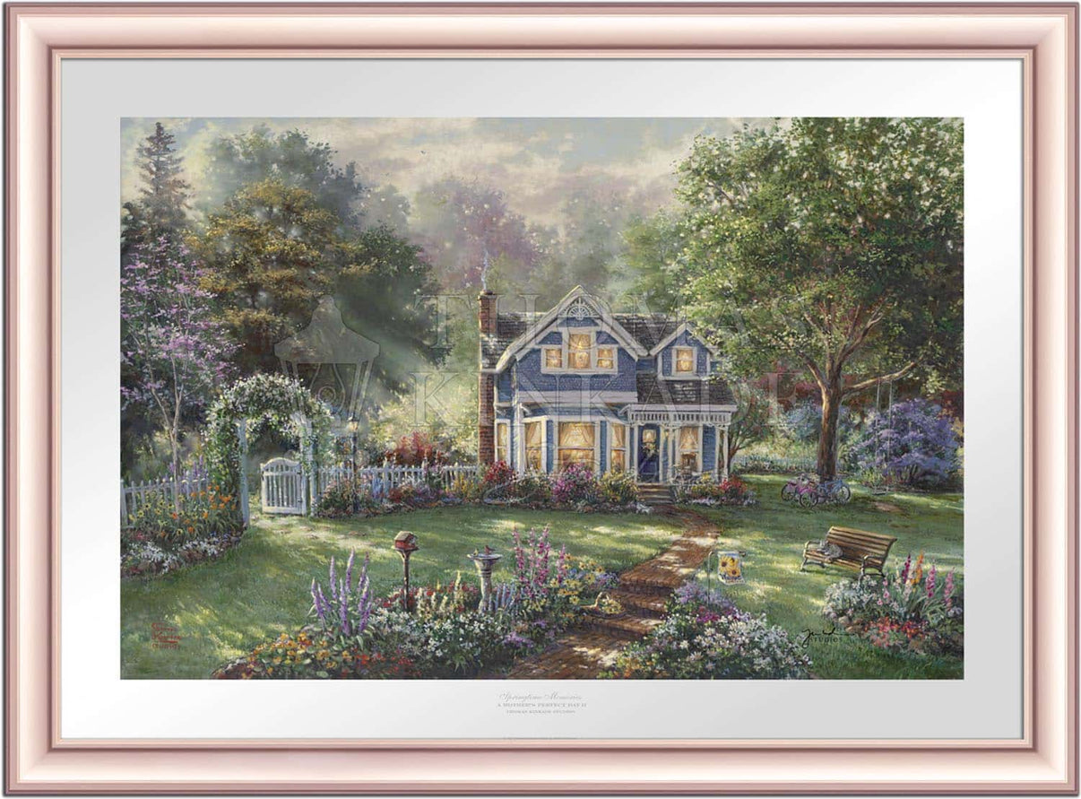 Springtime Memories - Limited Edition Paper – Thomas Kinkade Studios