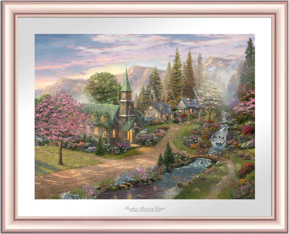 Sunday Morning Chapel | Exquisite Limited Edition Paper Art – Thomas ...