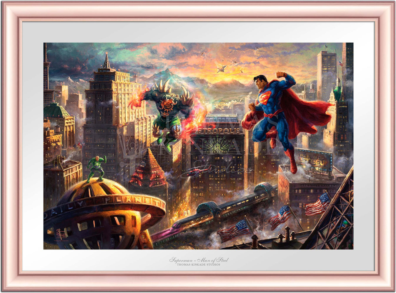 Superman™ - Man of Steel - Limited Edition Paper – Thomas Kinkade Studios