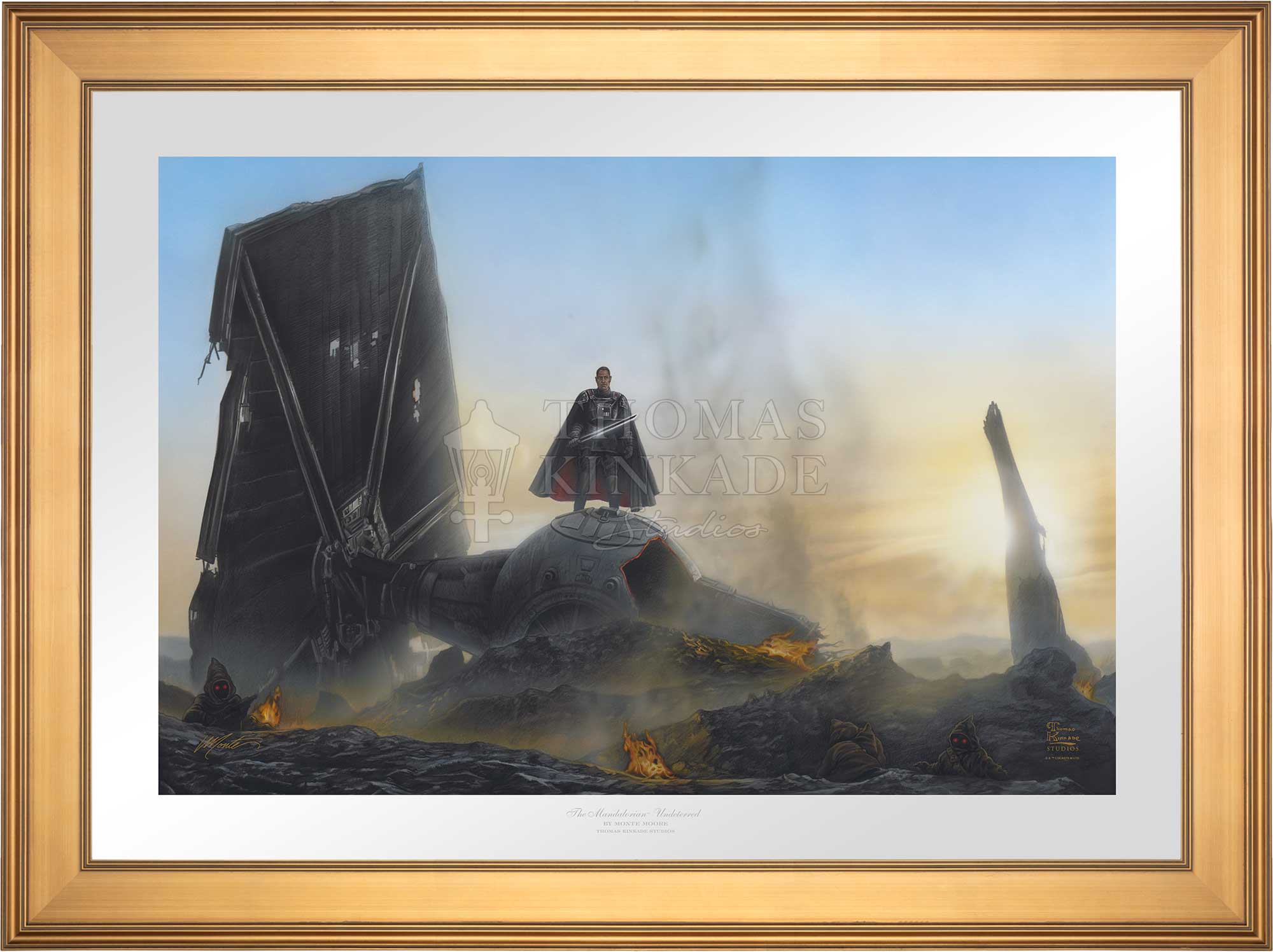 The Mandalorian™ - Undeterred - Limited Edition Paper – Thomas Kinkade ...