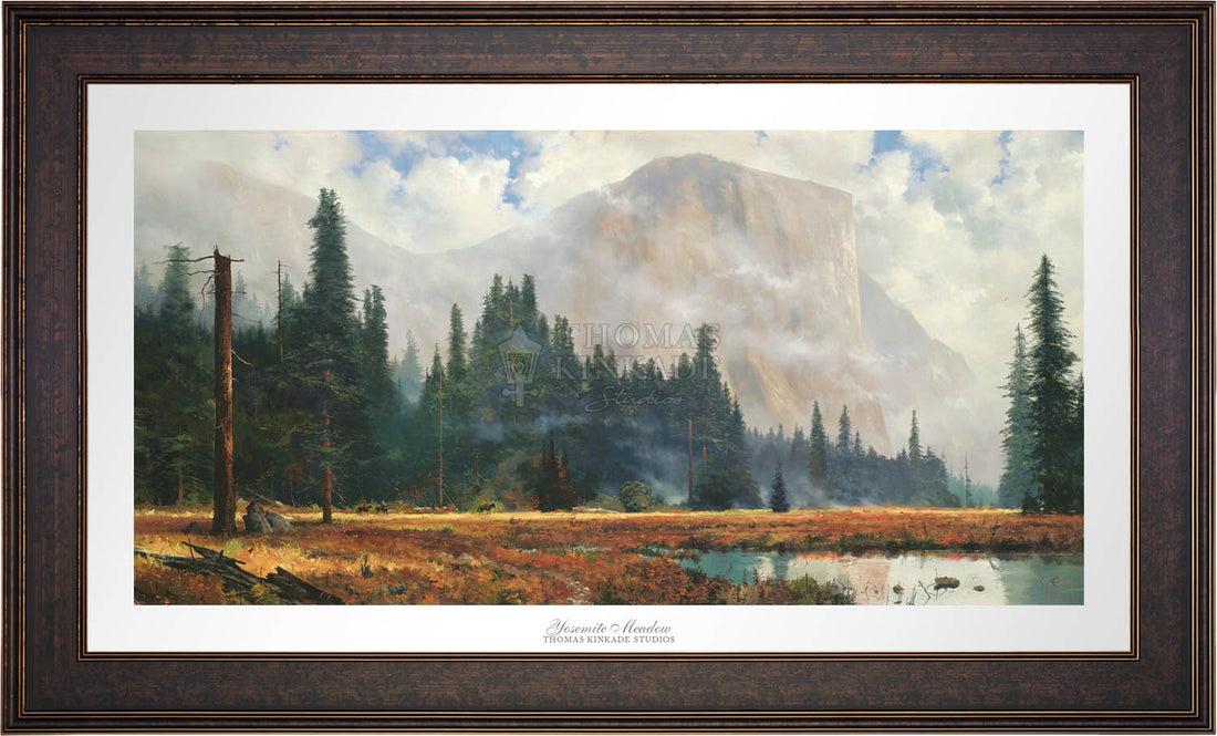 Yosemite Meadow - Limited Edition Paper – Thomas Kinkade Studios