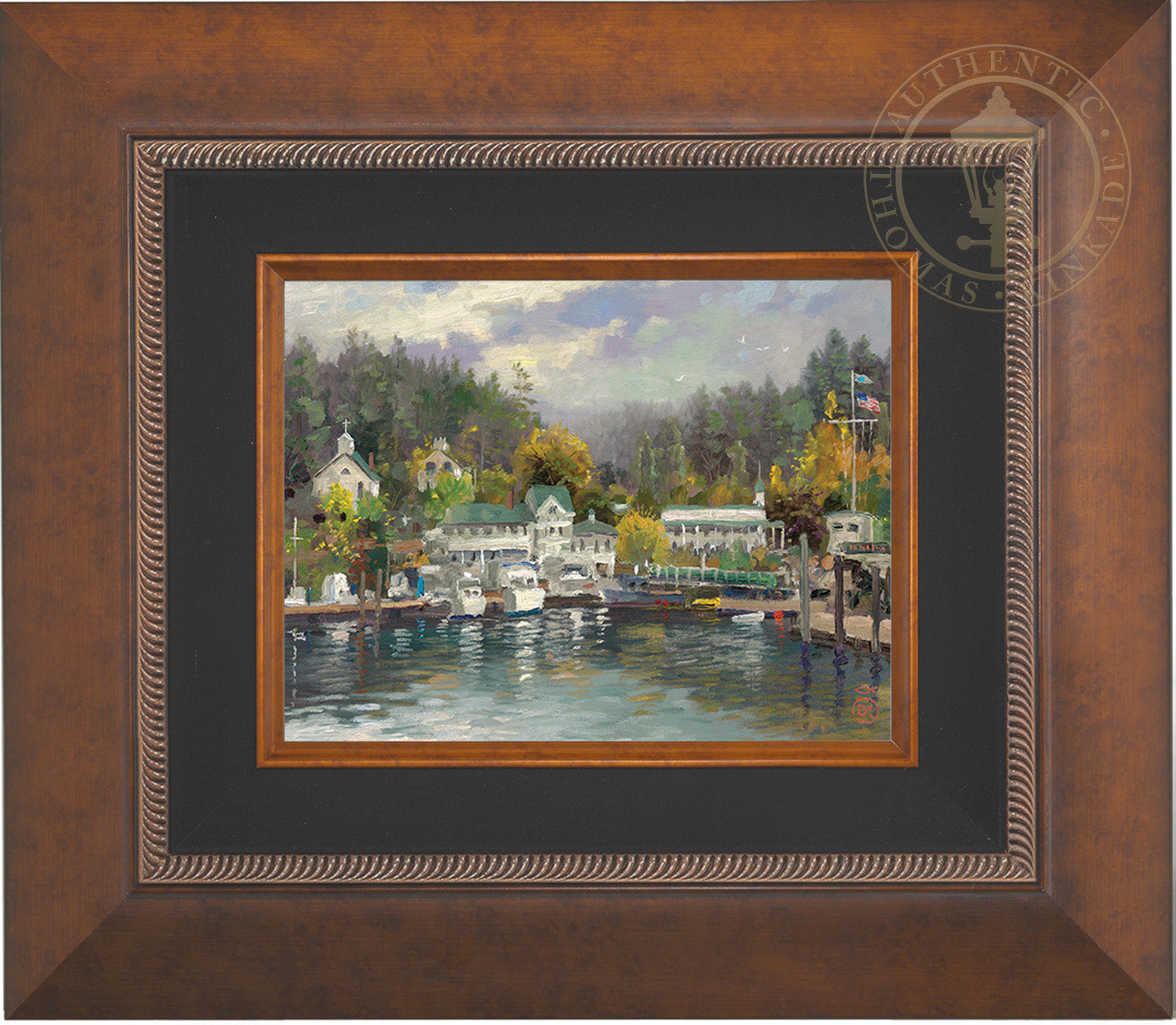 Roche Harbor - Limited Edition Canvas – Thomas Kinkade Studios