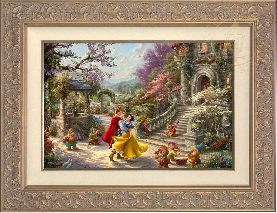 Disney Snow White Dancing in the Sunlight - Limited Edition Canvas ...